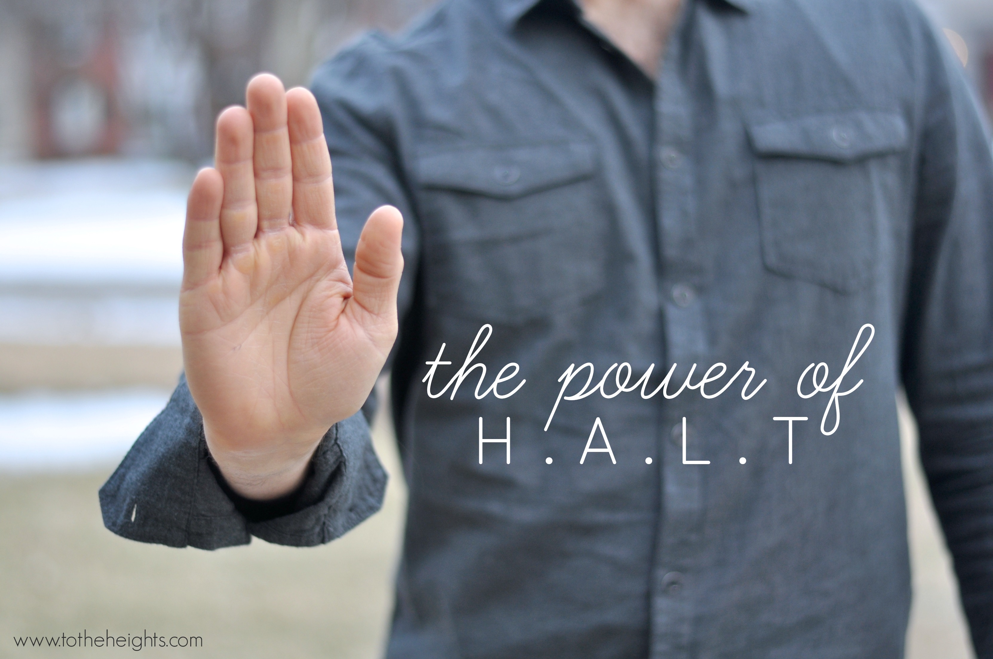 The Power Of HALT To The Heights